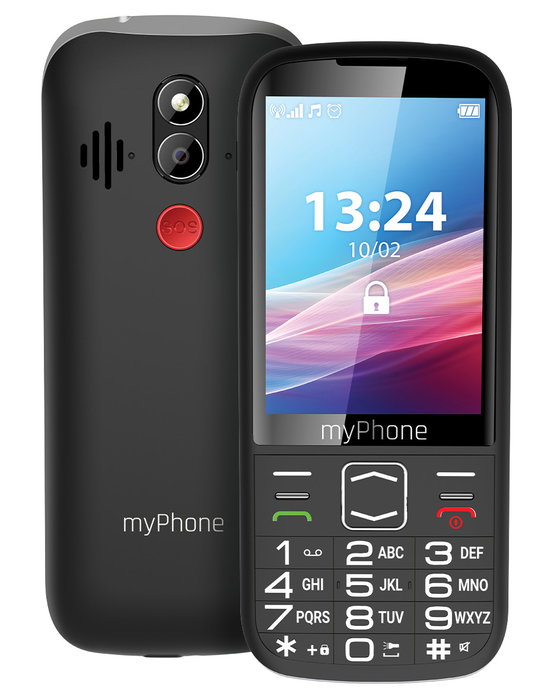 Myphone Halo 4 Black - Téléphone Mobile 3,5 Pouces, 2 MP, 4G LTE ...