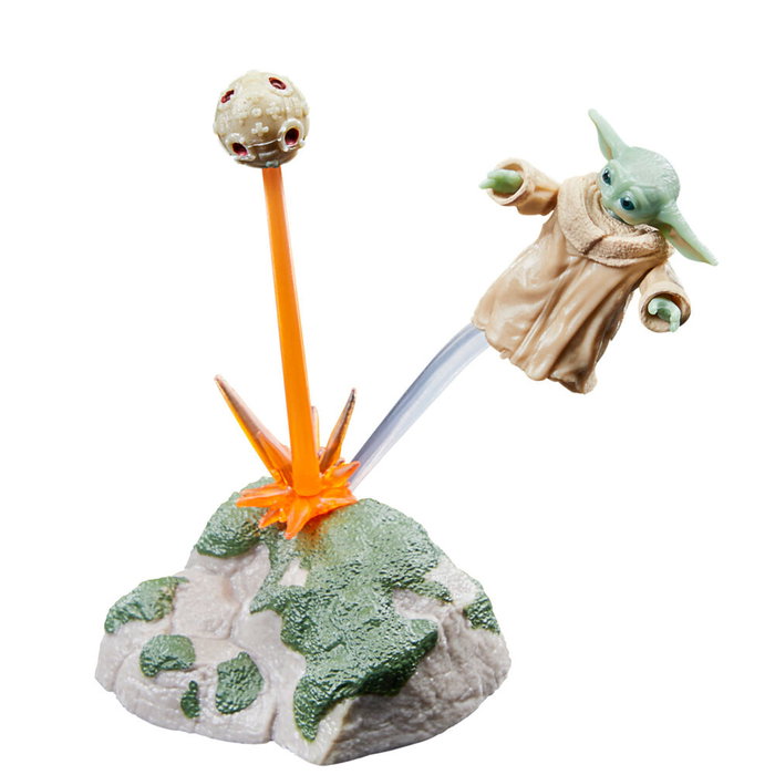 HASBRO Figurine Star Wars The Black Series Luke Skywalker et Grogu ...
