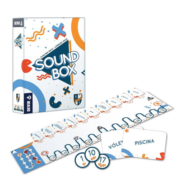 Devir Sound Box – Jeu de société coopératif basé sur les sons - Bixoto.com