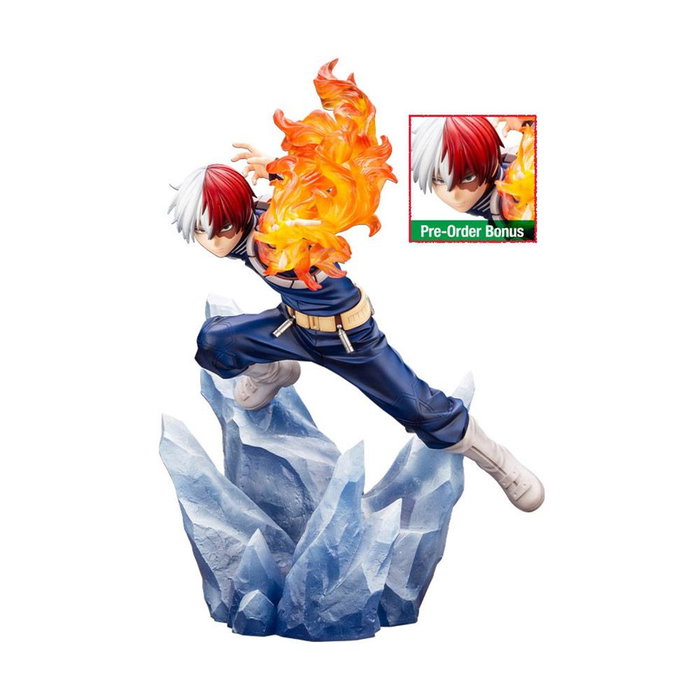 Kotobukiya My Hero Academia Artfxj Shoto Todoroki Bonus Edition ...