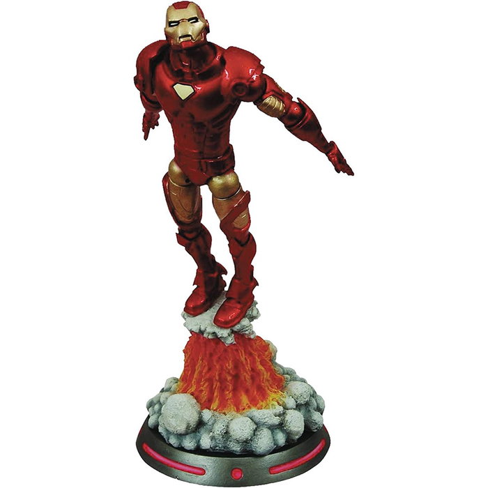 Diamond Select Toys Marvel Iron Man Figurine 18 cm Marvel Select PVC ...