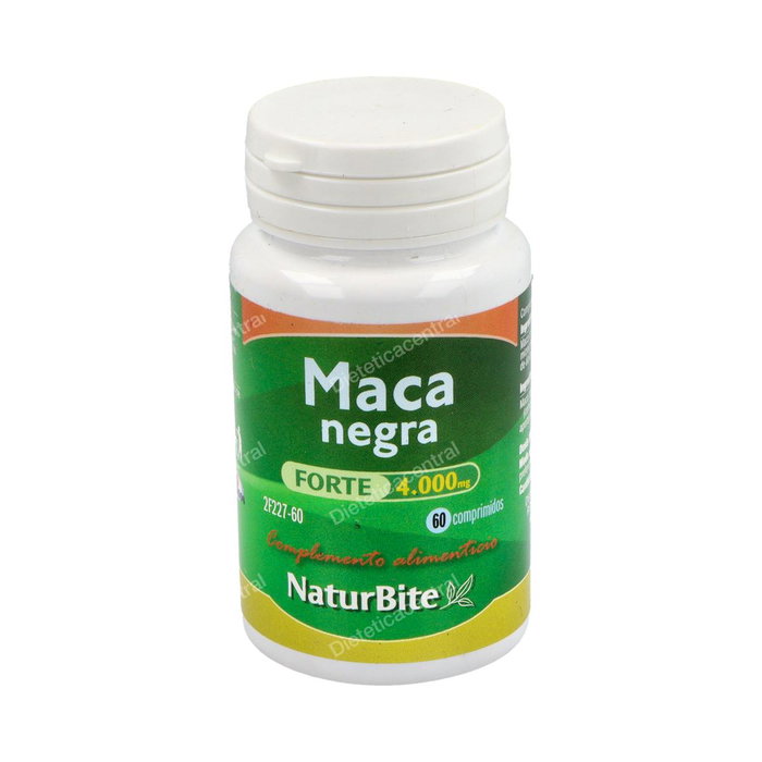 Naturbite Maca Negra Forte 4000 mg, 60 comprimés, Complément ...