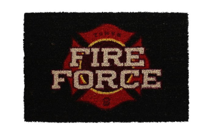 SD Toys Felpudo Fire Force 60x40 cm Fibre de Coco avec Logo - Bixoto.com