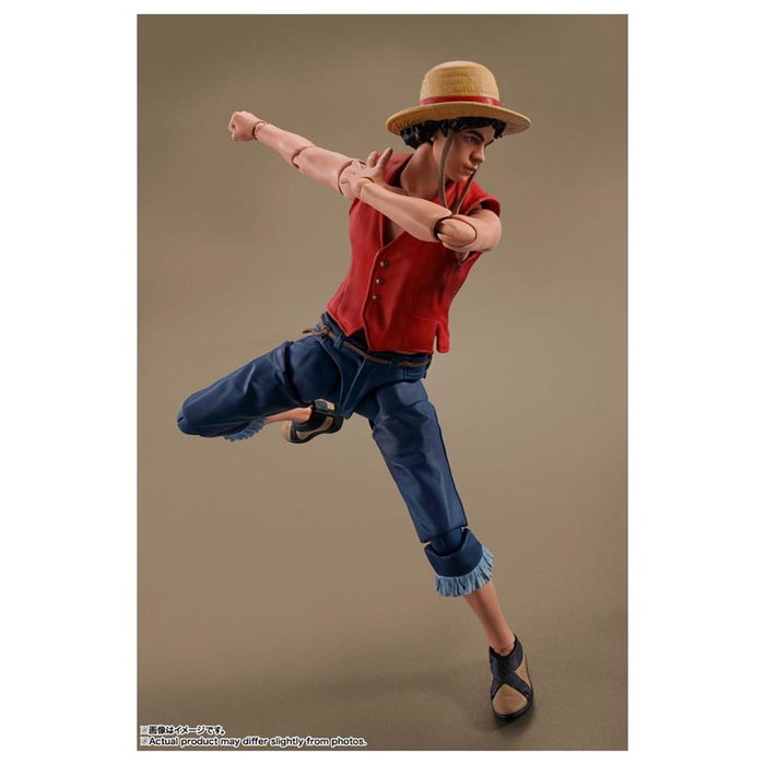 Tamashii Nations SH Figuarts Figure One Piece Monkey D. Luffy 14.5 cm ...