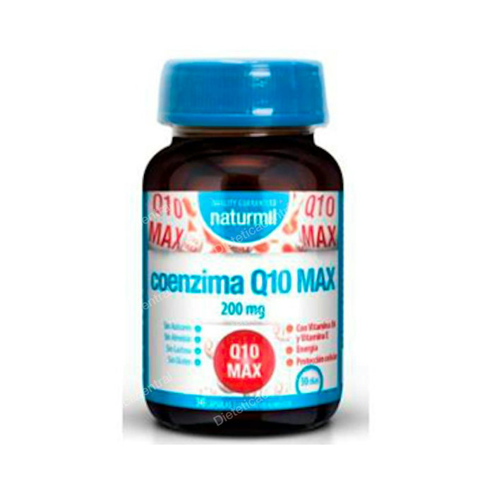 Dietmed Coenzyme Q10 Max 200 mg 30 gélules avec vitamines B6 et E ...