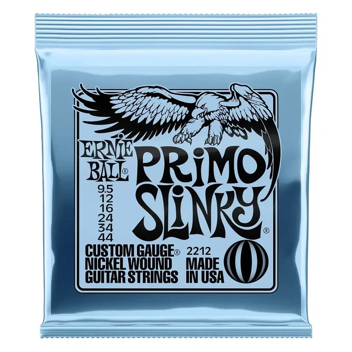 Ernie Ball Primo Slinky 9.5-44 Jeu de cordes pour guitare électrique ...