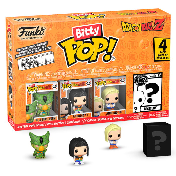 Dragon Ball pack 4 figurines Bitty POP! Vinyl Series 2 2,5 cm - Bixoto.com