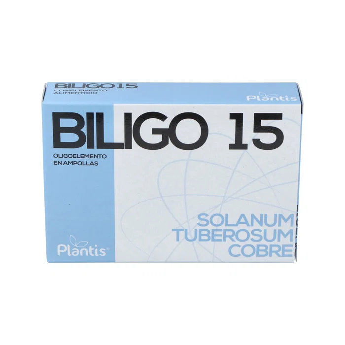 Biligo 15 20Ampoules Complément Alimentaire Cuivre Extrait de Pomme de ...