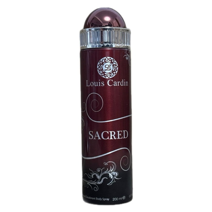 Louis Cardin Sacred Déodorant en spray pour homme 200 ml - Bixoto.com
