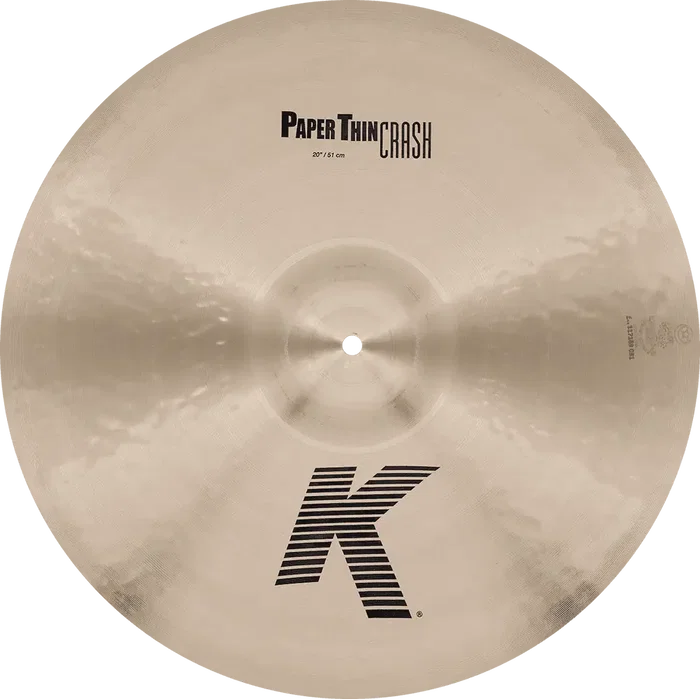 Zildjian Crash 20" K Paper Thin - Bixoto.com