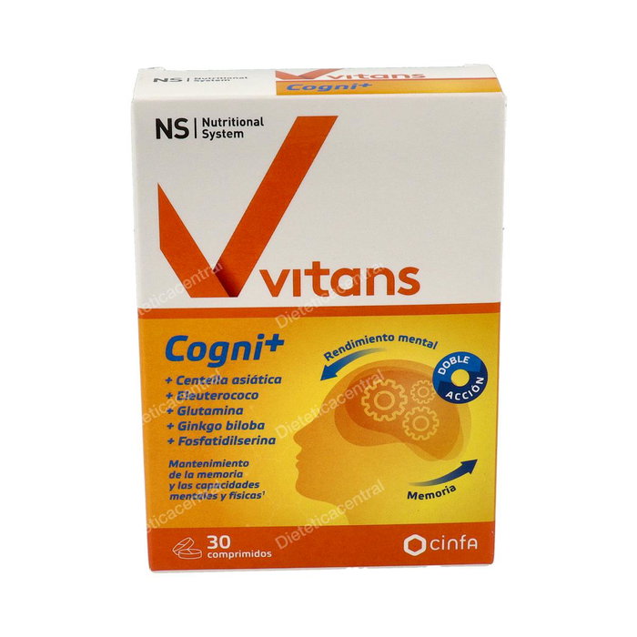 NS Vitans Cogni +30 Comprimés - Bixoto.com