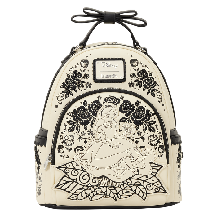 Loungefly Mochila Floral Alice au Pays des Merveilles Disney 26cm en ...