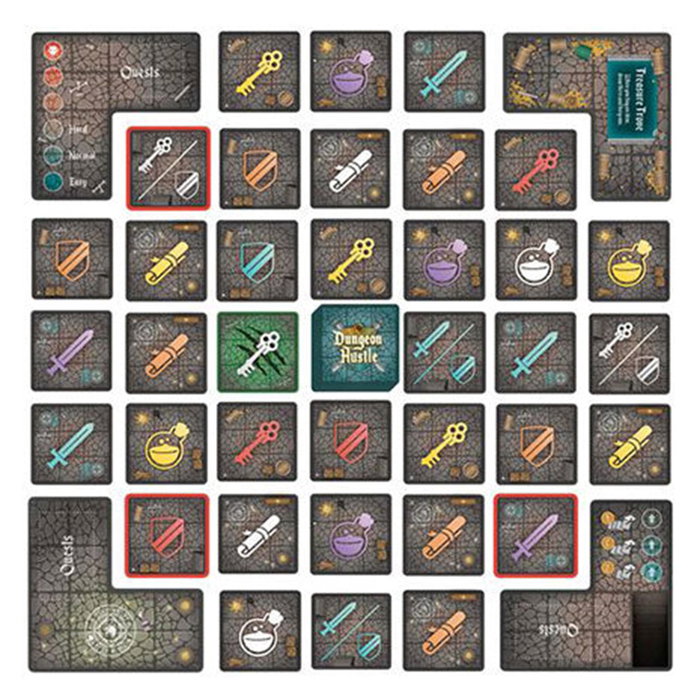 Sd Games Jeu de Plateau Saqueo en la Mazmorra – Jeu Coopératif d ...