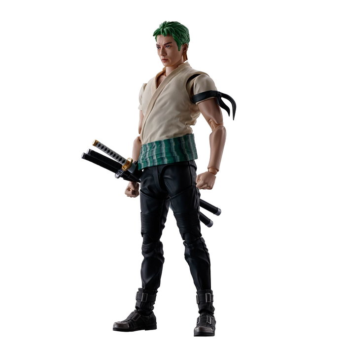 Tamashii Nations SH Figuarts Roronoa Zoro - Figure One Piece Netflix 14 ...
