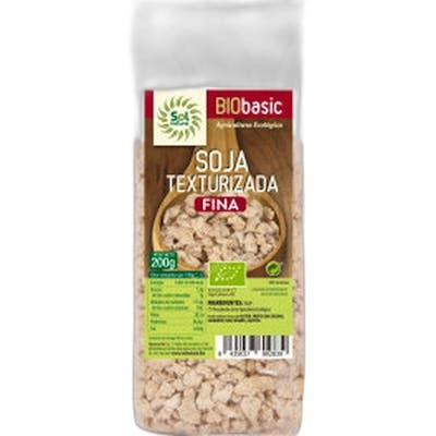 SOLNATURAL Soja Texturizada Fina Bio 200 g - Bixoto.com
