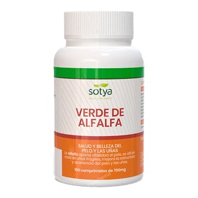 SOTYA Alfalfa 100Comprimés Complément Alimentaire à Base de Luzerne ...