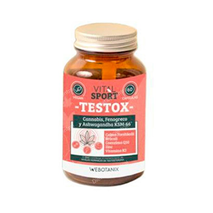WEBOTANIX Testox Vital Sport 60 gélules - Complément alimentaire ...