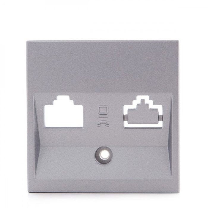 Panasonic Novella Couverture pour 1x RJ11/RJ45 ou 2x RJ11/RJ45 ...