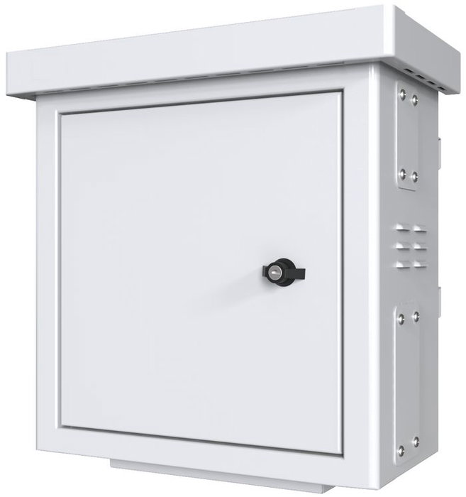 Lanview Armoire de Vidéosurveillance Extérieure Mini pour 4 Caméras ...