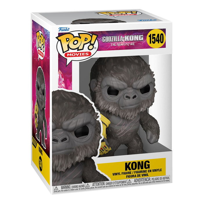 Godzilla vs. Kong 2 POP! Movies Vinyl figurine Kong 9 cm - Bixoto.com
