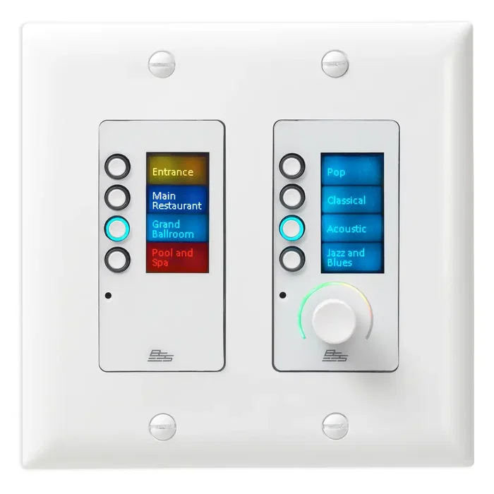 BSS EC-8BV Contrôleur Ethernet 8 Boutons avec Contrôle de Volume pour ...