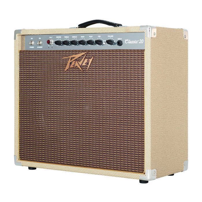 Peavey Classic 20 112 Combo, ampli guitare 20W à lampes avec reverb et ...