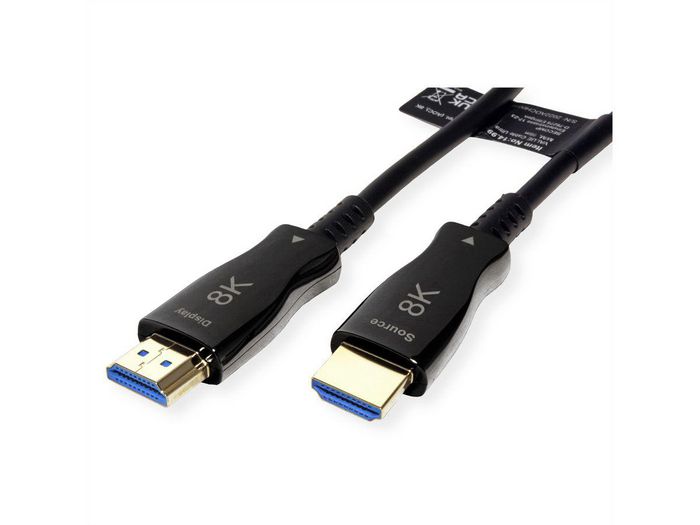 Value Cable HDMI UHD Active Optical (AOC), M/M, 50 m, câble fibre ...