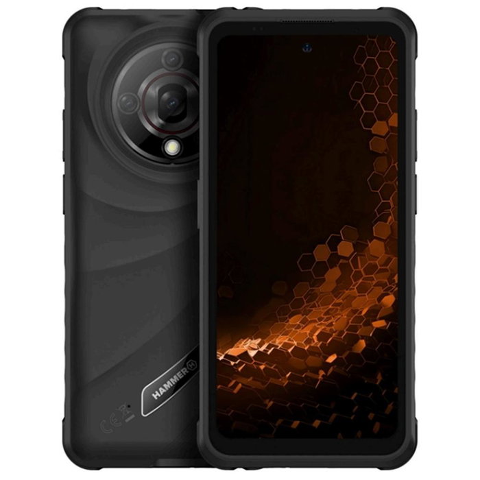 Hammer Iron 6 5G Smartphone Rugerisé 6,56" 6+128 Go Black IP69 MIL-STD ...