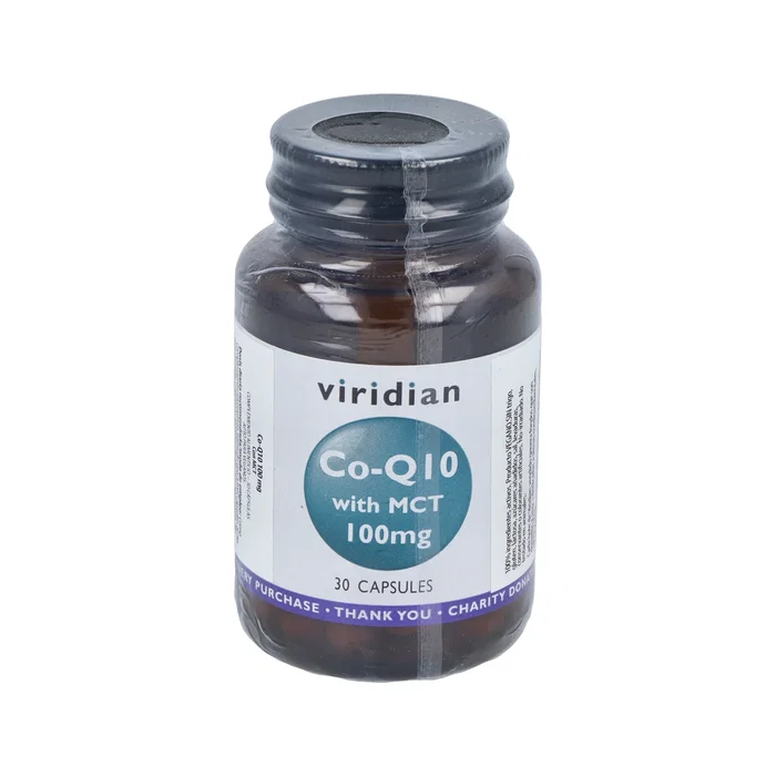 Viridian Q10 100 mg avec MCT 30 Capsules Végétales Complément ...