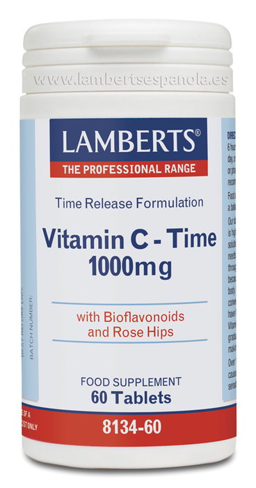 Vitamina C 1000 Mg. Lib.Sost 60 Tabletas - Bixoto.com