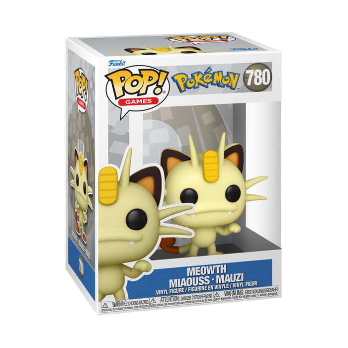 Funko Pop Pokemon Meowth Vinyl Figure 9 cm - Collection 74630 - Bixoto.com