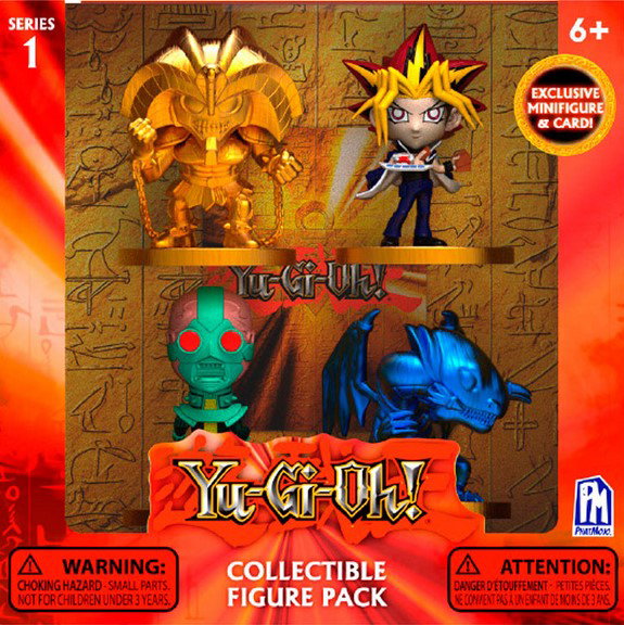 Bizak Figurines Yu-Gi-Oh! Pack 4 - Yugi, Exodia, Jinzo, Dragon Bleu ...