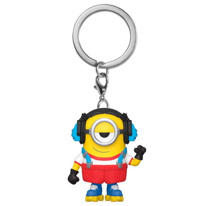 FUNKO Porte-clés Pocket POP Minions 2 Stuart Patin à Roulettes ...