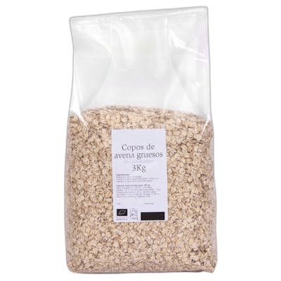 SOLNATURAL Flocons d'Avoine Épais Bio 3 kg - Bixoto.com