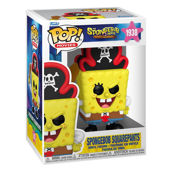 SpongeBob SquarePants POP! Vinyl figurine SquarePants (Pirate) 9 cm ...