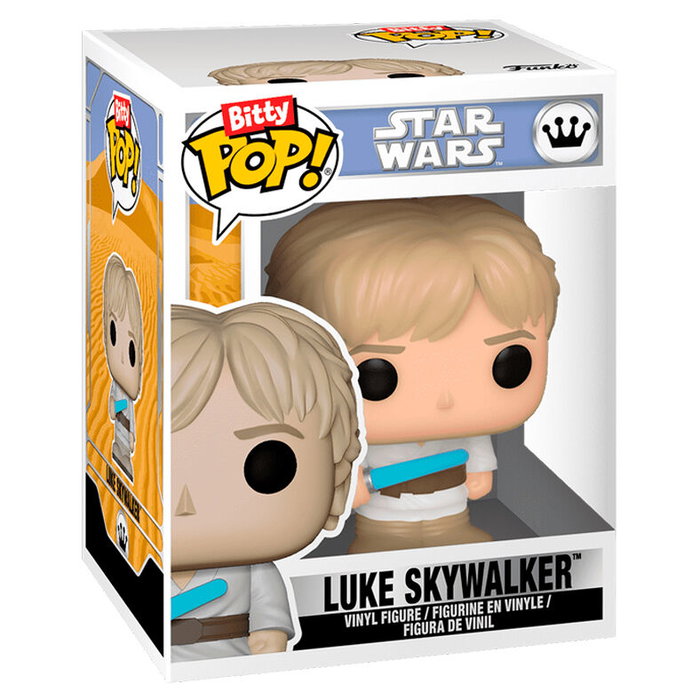 Funko Bitty Pop Vinyle - Figure Star Wars Luke Skywalker avec Speeder ...