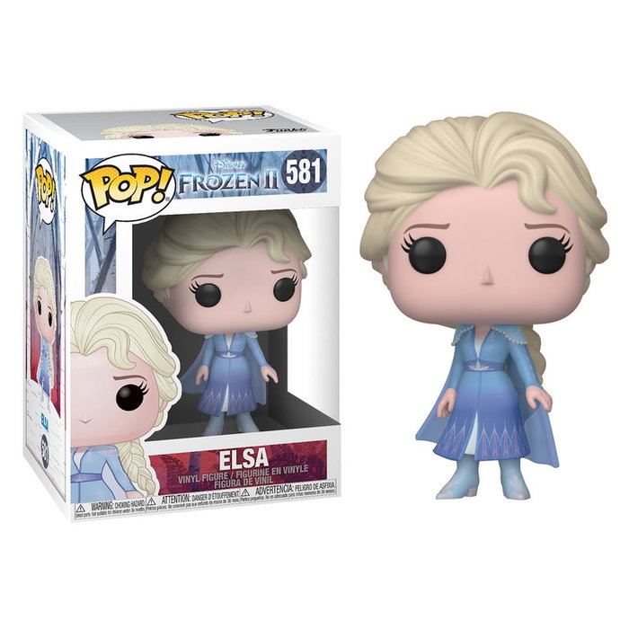 FUNKO Figure Pop Disney Frozen 2 - Elsa - Figure en vinyle de 9 cm avec ...