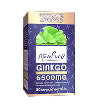 Ginkgo 6500 Mg 80 Caps - Bixoto.com