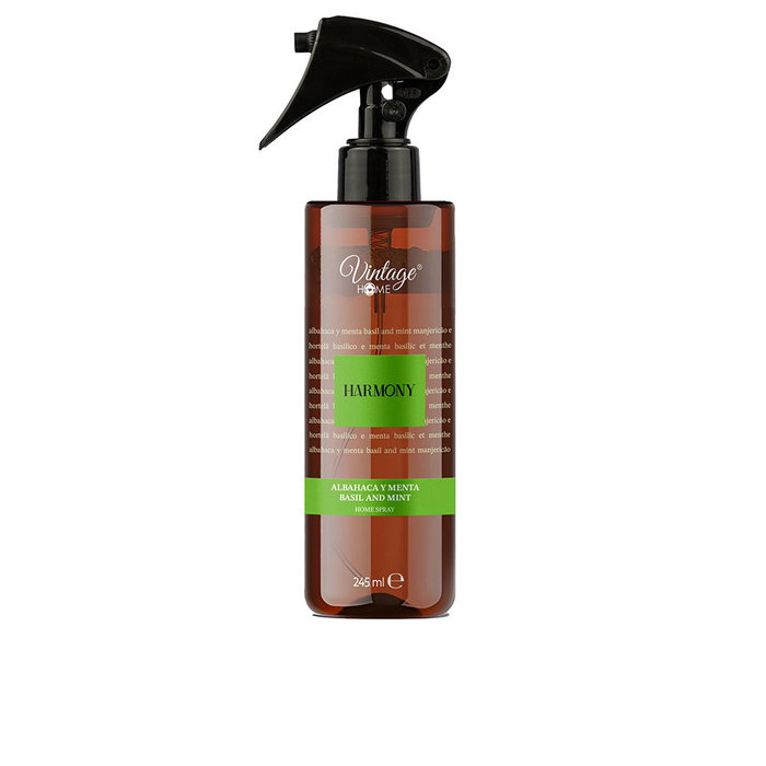 Vintage Home Désodorisant d'intérieur Spray Harmony Basilic et Menthe ...