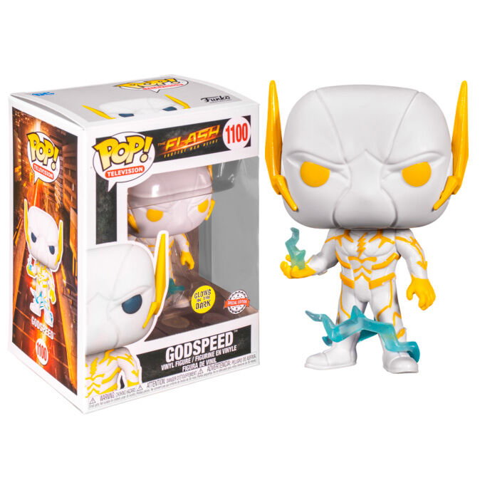 Funko Pop Figurine DC Comics The Flash Godspeed - Édition Exclusive ...