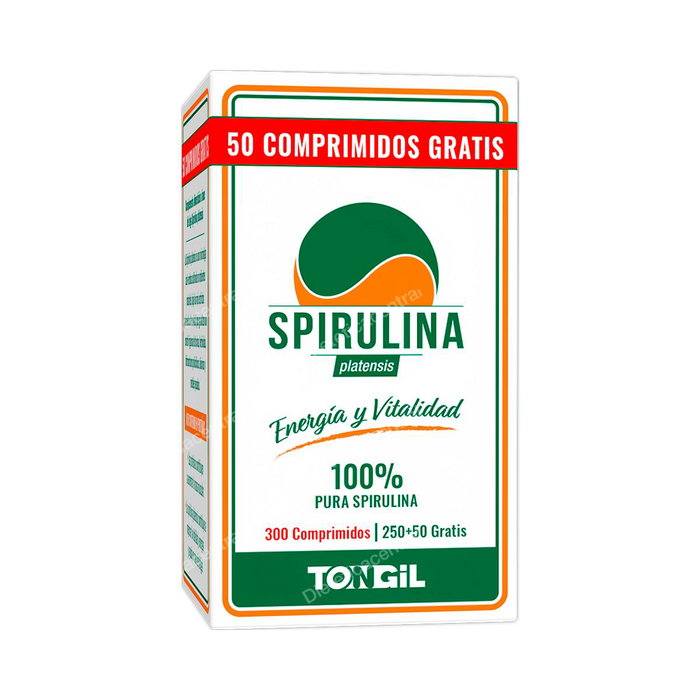 TONGIL Spirulina 300 comprimés - Complément alimentaire à base de ...