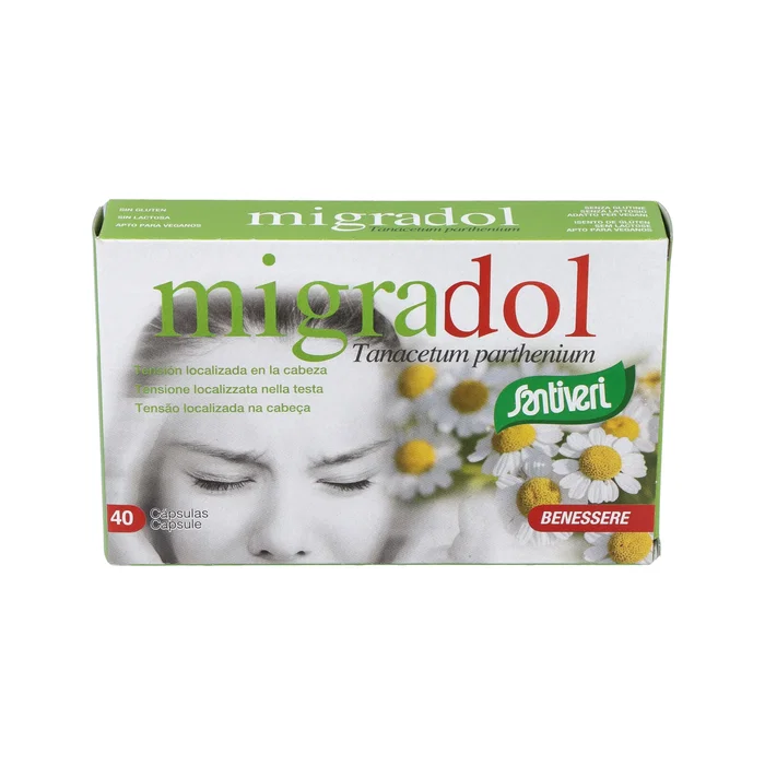 SANTIVERI Migradol Tanacetum 40 gélules – Complément alimentaire ...