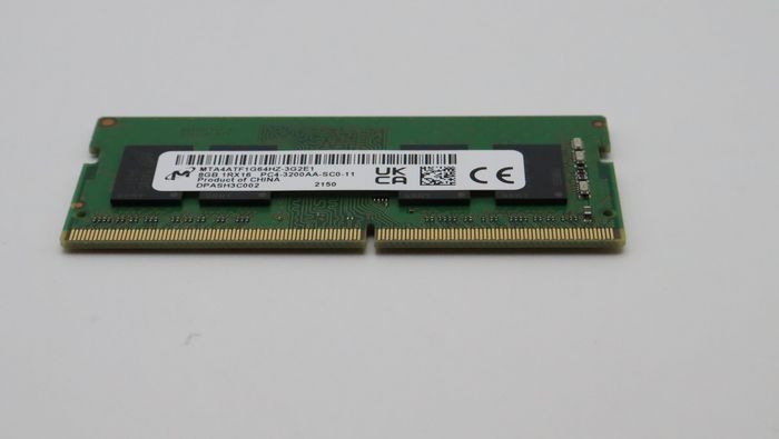 Lenovo Module mémoire SODIMM 8GB DDR4 3200MHz pour ordinateur portable ...