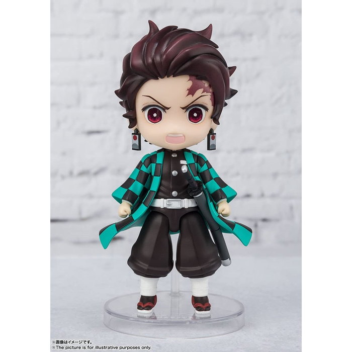 Tamashii Nations Figuarts Mini Tanjiro Kamado ver. Water Breathing ...