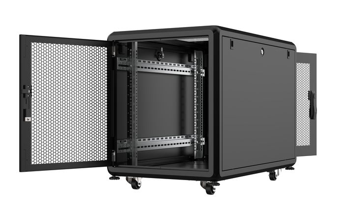 Logon Armoire Rack 19" 12U 600 x 1000 mm, Autoportante, Porte Sécurisée ...