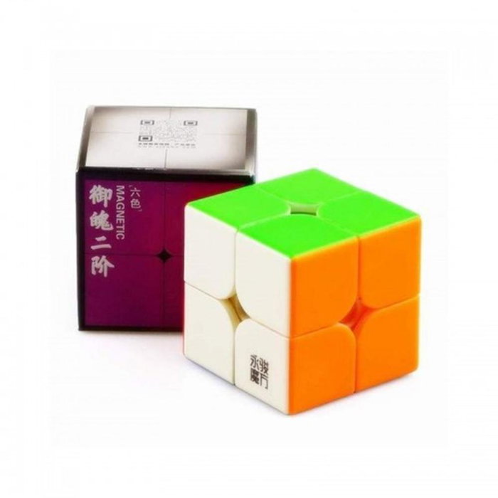 YJ YuPo 2x2 V2 M Cube Rubik Magnétique vitesse 2x2 qualité prix ...