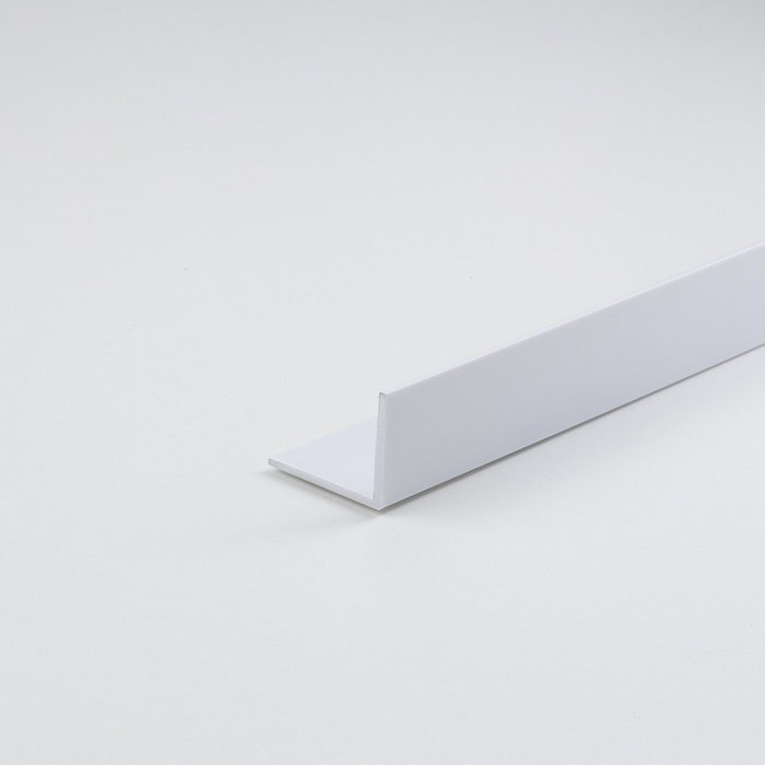 Arcansas Profil angle L PVC blanc satiné bricolage 1000 x 30 x 20 mm ...