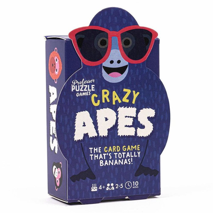 Professor Puzzle Crazy Apes Jeu de Cartes en Anglais - Thème Singes ...