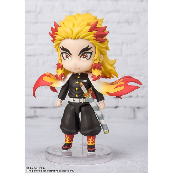Tamashii Nations Figuarts Mini Kyojuro Rengoku Demon Slayer Kimetsu No ...