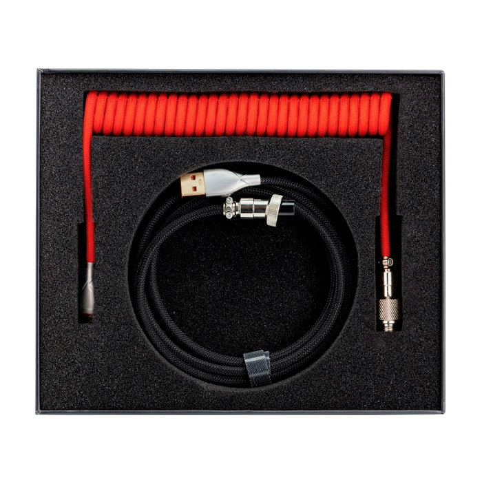 Phoenix Kioru Cable Aviateur En Spirale USB Type C pour Clavier ...